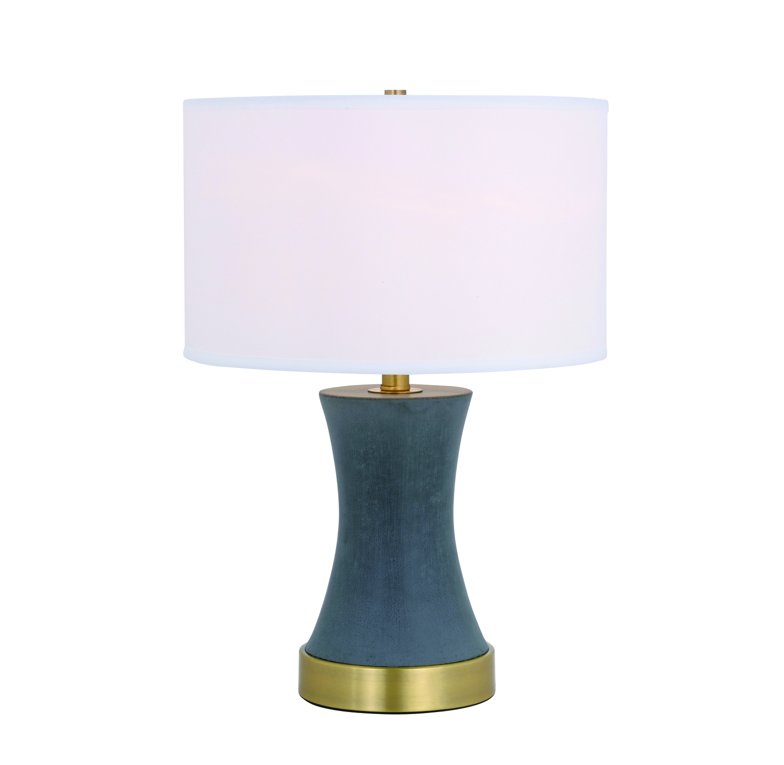 Elegant Lighting TL3036BR Knox Table Lamp Brushed Brass and Grey for ...
