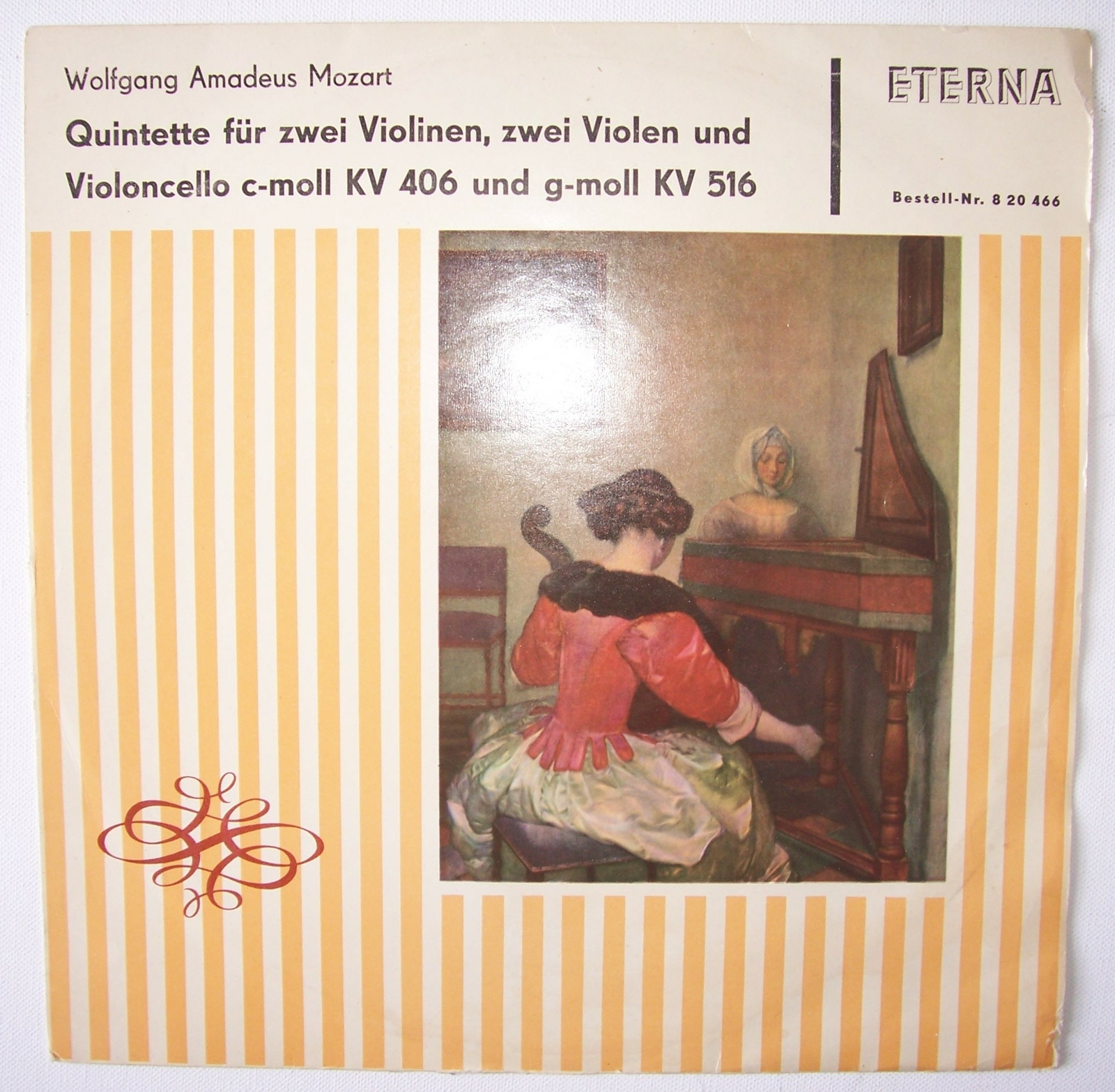 Mozart (1756-1791) • Quintette c-moll KV 406 & g-moll KV 516 LP ...