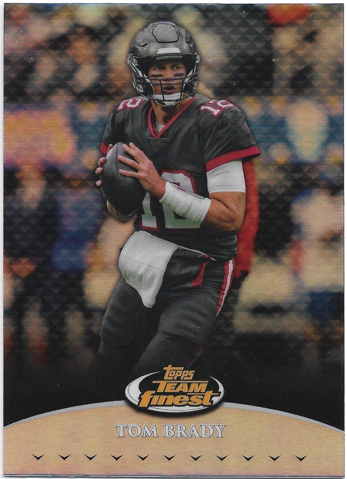 2024 Topps Finest - Team Finest Tom Brady #TF-4 Refractor for sale ...