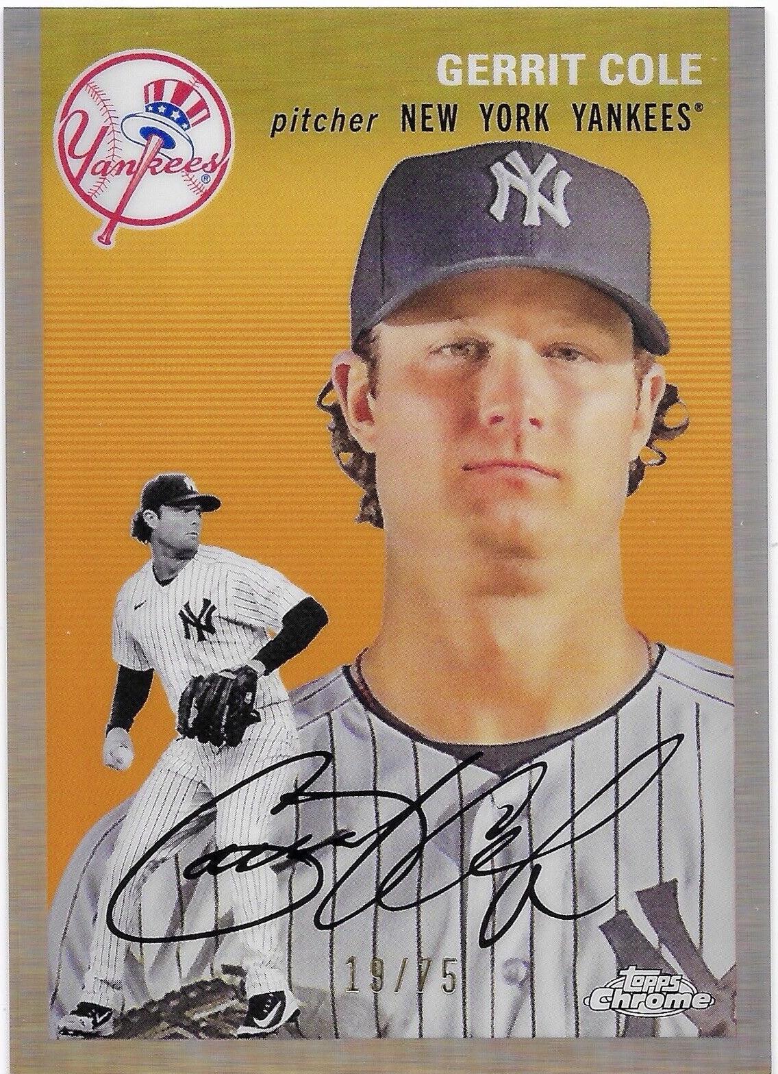 2023 Topps Chrome Platinum Anniversary - Gerrit Cole #361 Rose Gold ...