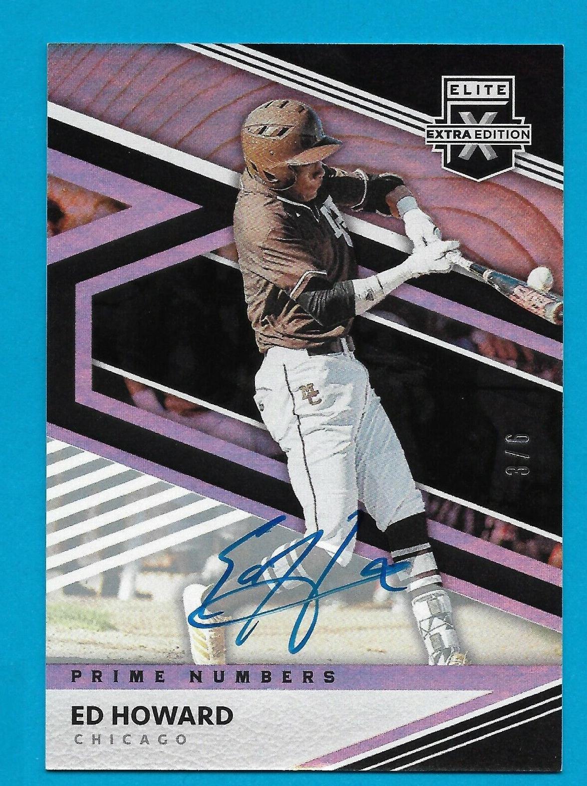2020 Panini Elite Extra Edition - Ed Howard #16 Prime Numbers C ...