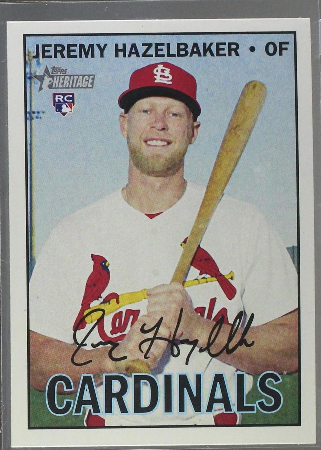 2016 Topps Heritage High Number - Color Swap Variation Jeremy ...