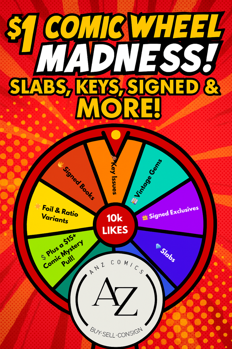 AnZ Comics 🤑 Every 10K Likes = $1 Start! HUGE Comic Wheel! FREE ...