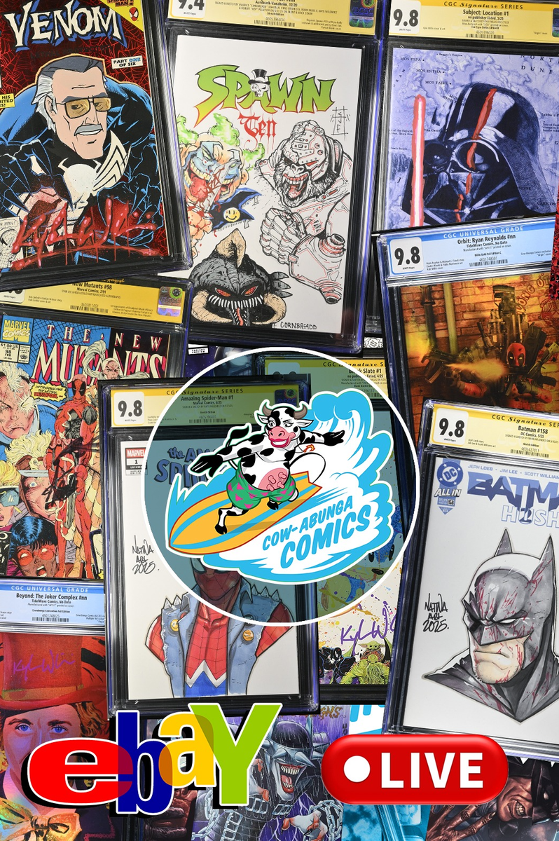 Monday Morning Comic Requests, Exclusives, and More/ Cowabunga Steve | eBay Live Video