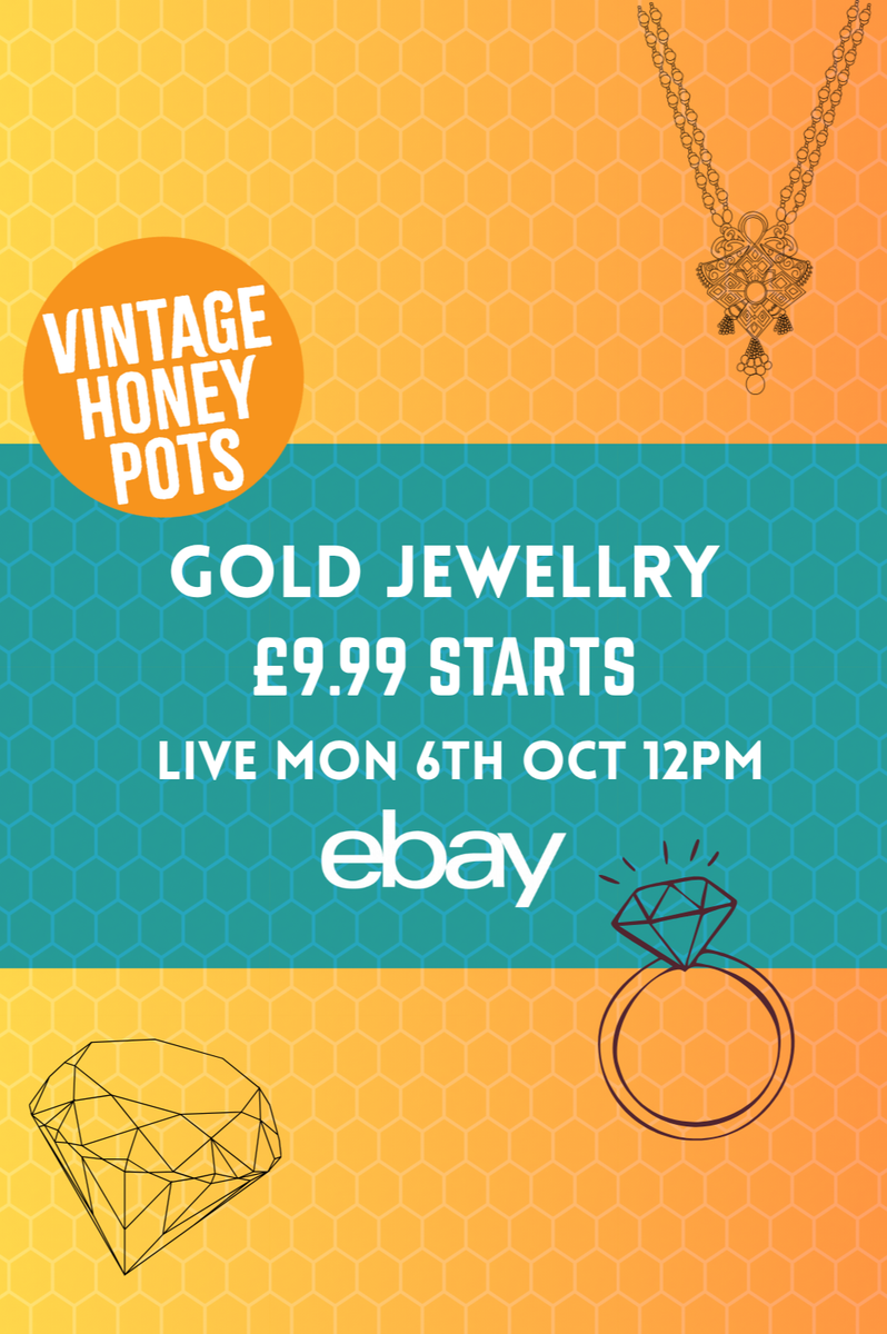 Gold Jewellery £9.99 Starts LIVE Mon 6th 12pm | eBay Live UK