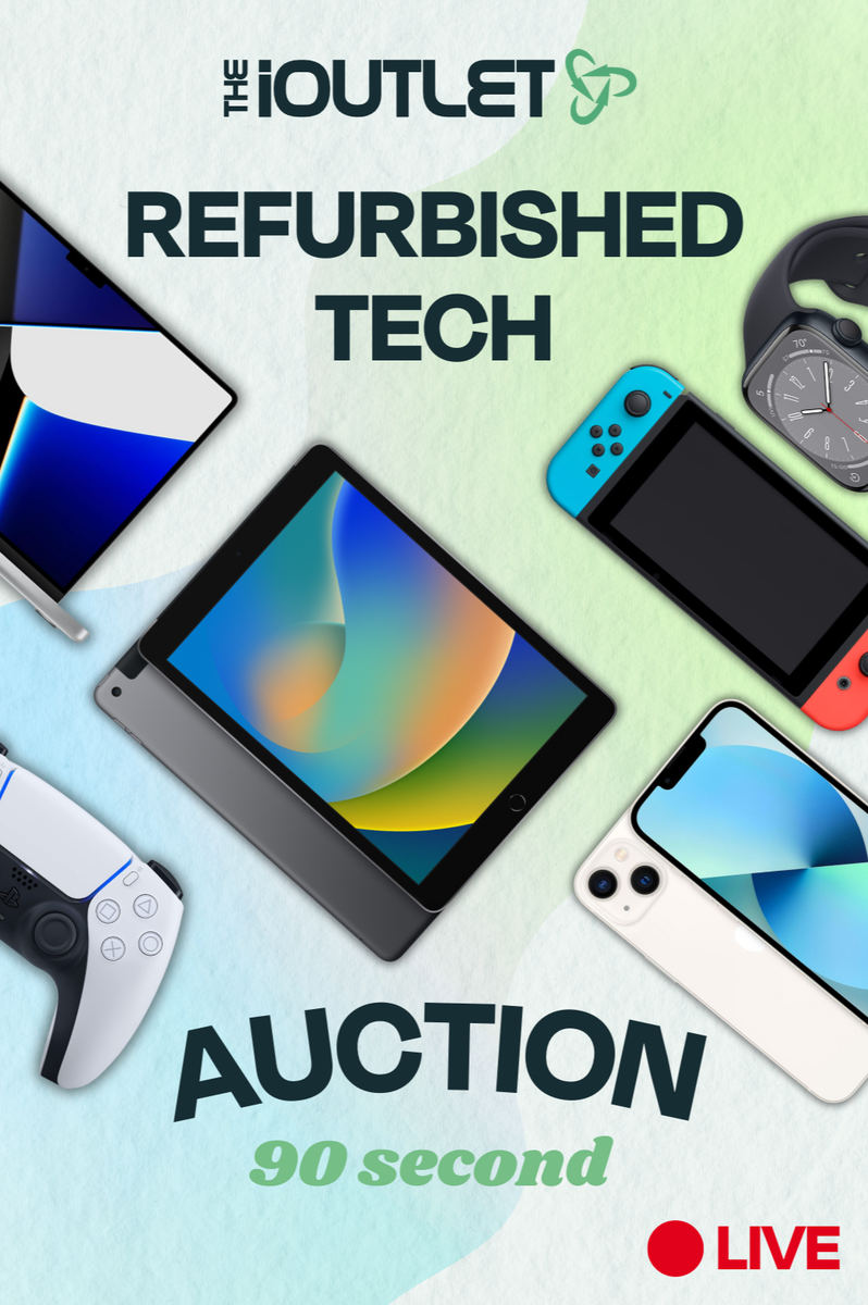 eBay LIVE Launch 🚀 Refurbished Tech | 90-Second Flash Auction Deals ...