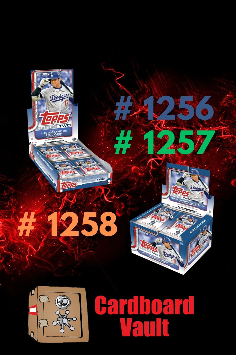 Cardboard Vault Breaks & Personals | eBay Live Video