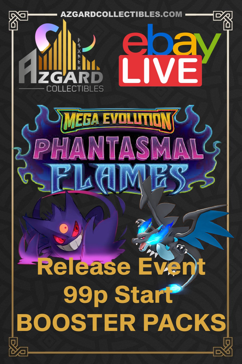 PHANTASMAL FLAMES RELEASE EVENT - 99p PACKS | eBay Live UK