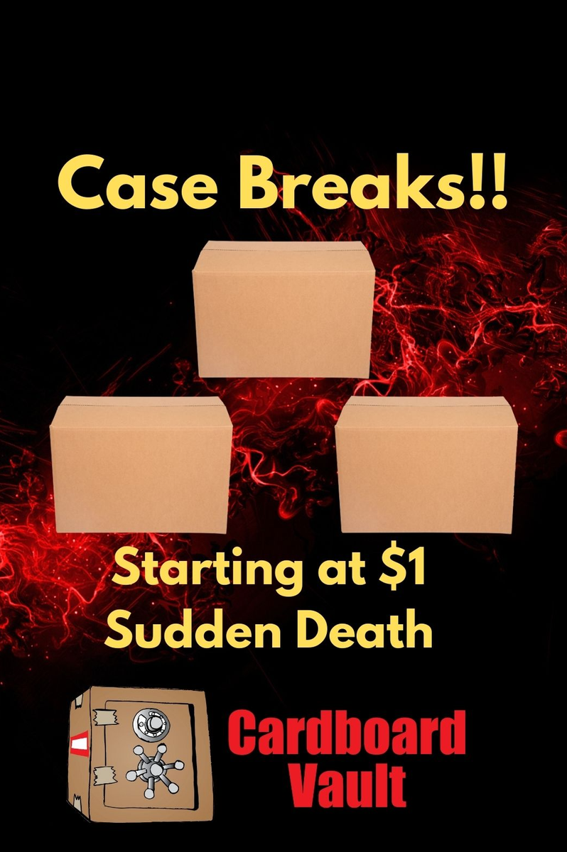 Cardboard Vault Sudden Death Case Breaks | eBay Live Video