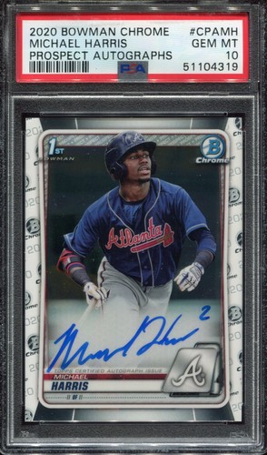 Michael Harris Baseball Card Database - Newest Products will be shown ...