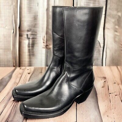 LUCCHESE X VETEMENTS MEN'S BLACK COWBOY BOOT SIZE 42 NEWの LUCCHESE X VETEMENTS MEN'S BLACK COWBOY BOOT SIZE 42 NEWの