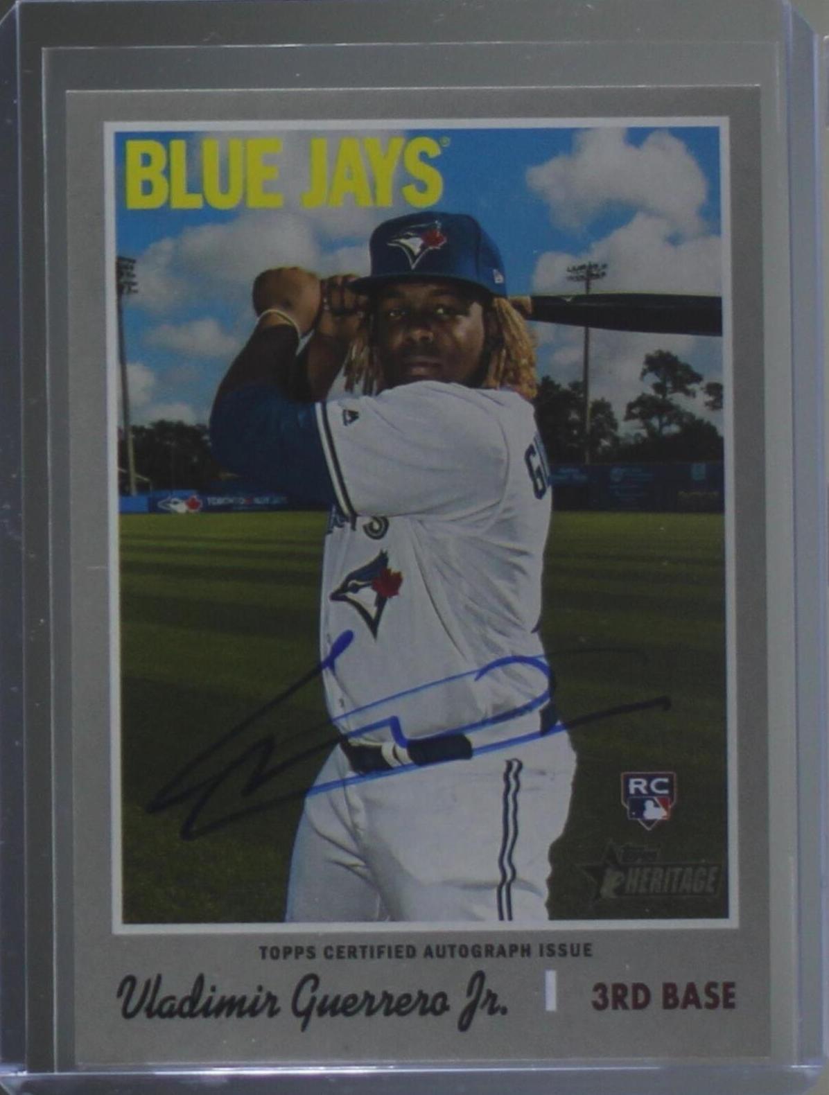 2019 Topps Heritage High Number - Real One Autographs Vladimir Guerrero ...