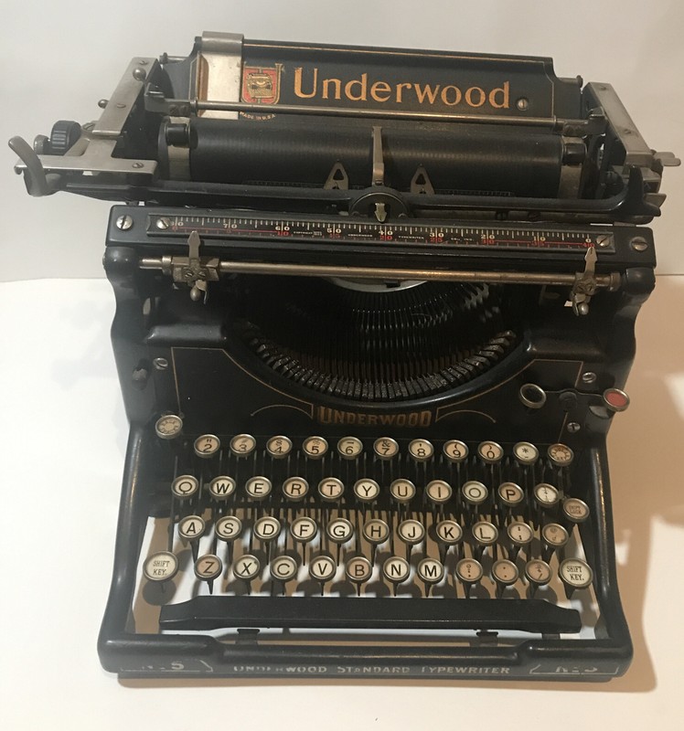 1926 Underwood 3 on the Typewriter Database