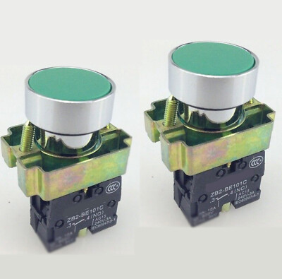 Pushbutton - Green Push Button