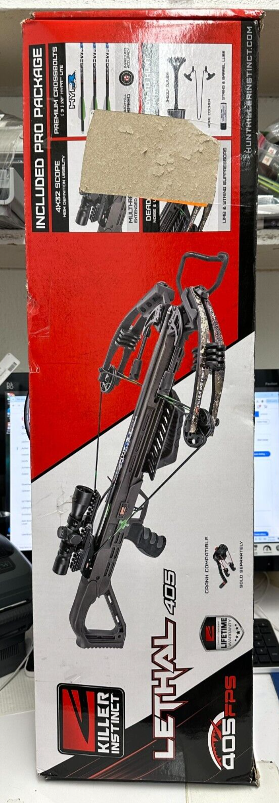 Package 4x32 Crossbow | Killer Instinct Lethal 405 Scope Crossbow