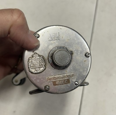 Vintage Abu Garcia Ambassadeur 4500C ABU Sweden Bait Casting Reel (SHR)のeBay公認海外通販｜セカイモン