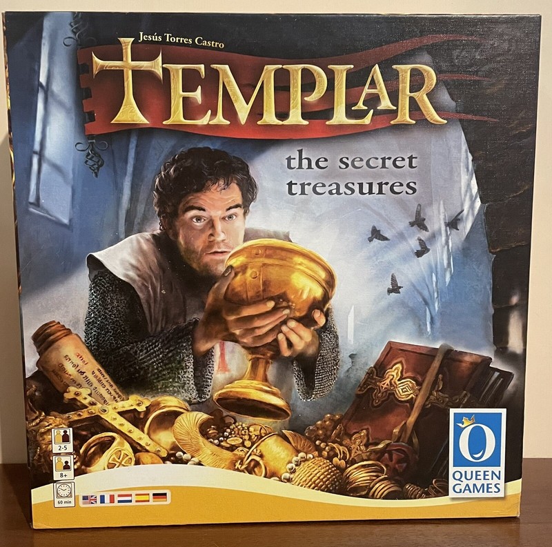 Templar: The Secret Treasures (2013) Board Game – Board Game Guys