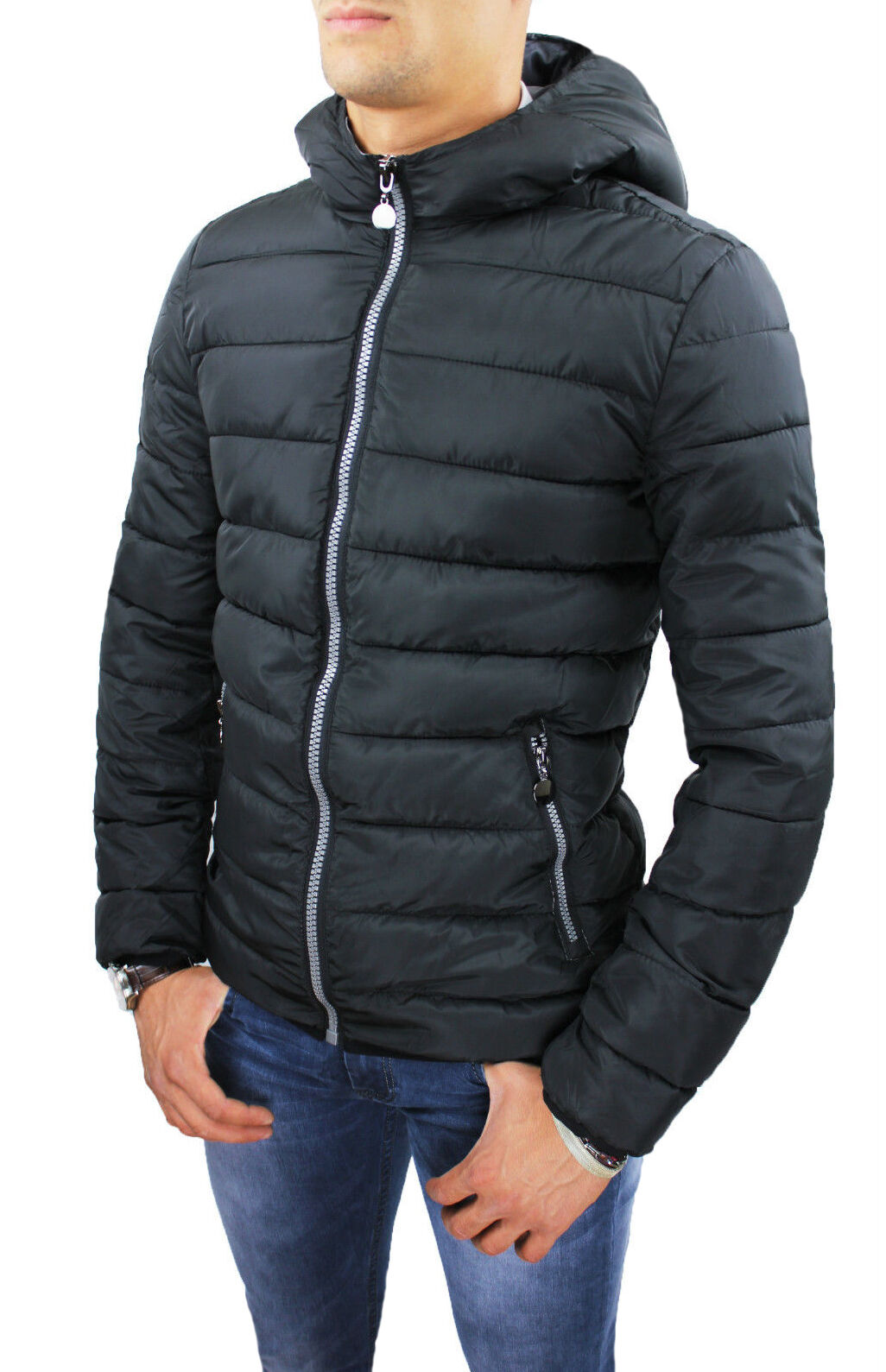 GIUBBOTTO GIACCA UOMO DIAMOND INVERNALE NERO CASUAL PIUMINO GIACCONE ... GIUBBOTTO GIACCA UOMO DIAMOND INVERNALE NERO CASUAL PIUMINO GIACCONE ...