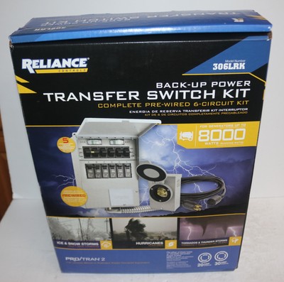 Transfer Switches - Reliance Transfer