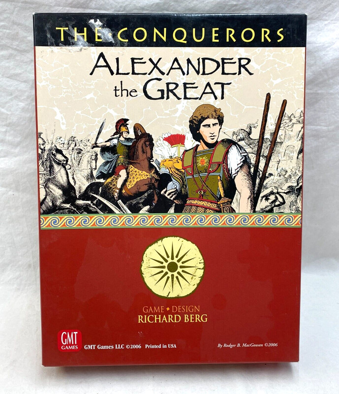 The Conquerors: Alexander the Great (2006) Board Game – Board Game Guys
