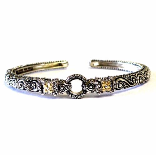 Sterling Shimmer Silver 83 Stone CZ Bangle Bracelet QB665 | eBay Sterling Shimmer Silver 83 Stone CZ Bangle Bracelet QB665 | eBay