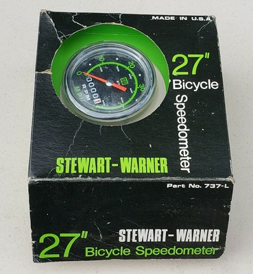 Vintage Bicycle Accessories - Stewart Warner Speedometer - Nelo's Cycles