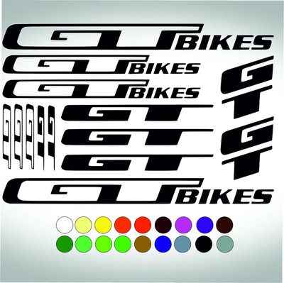 Decals, Stickers - Gt Bike Sticker - Nelo's Cycles
