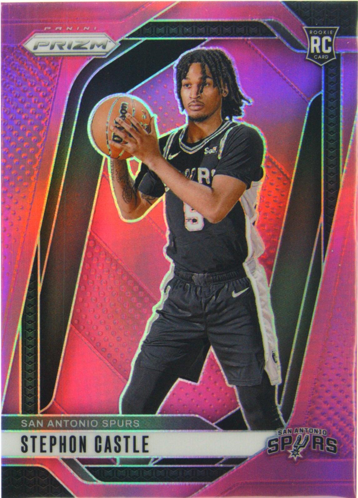 2024-25 Panini Prizm - Stephon Castle #234 Pink Prizm /249 (RC) for ...
