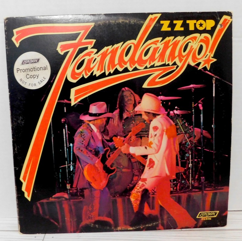Zz Top Fandango Lp Promo Vinyl Record Album 1975 London