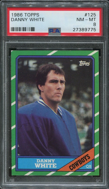 Danny White Football Card Database - Newest Products will be shown ...