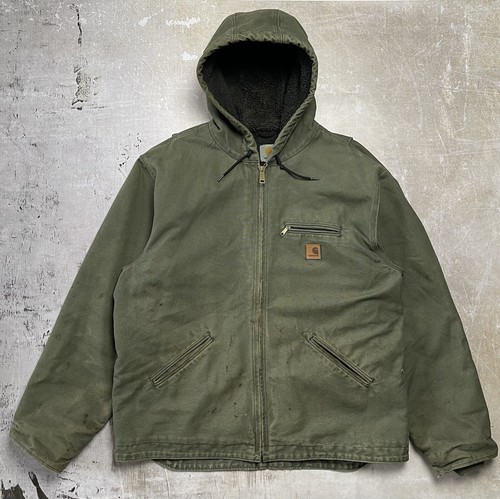 Thrashed Carhartt J141 ARG Hooded Jacket (size XL) Canvas Thrashed Carhartt J141 ARG Hooded Jacket (size XL) Canvas