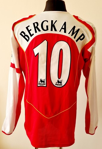 Arsenal 2004 - 2005 Home football Nike long sleeve jersey Arsenal 2004 - 2005 Home football Nike long sleeve jersey