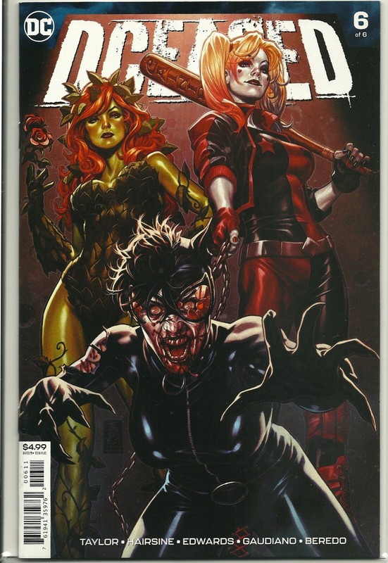 DC COMICS DCEASED #6! ZOMBIE CATWOMAN VARIANT COVER! NM! | eBay