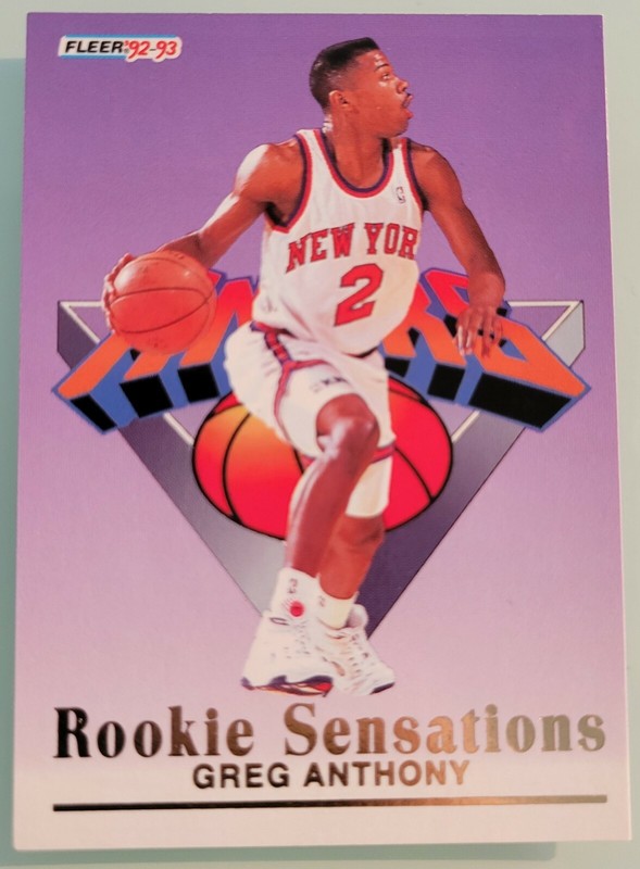 Greg Anthony Basketball Card Database - Newest Products will be shown ...