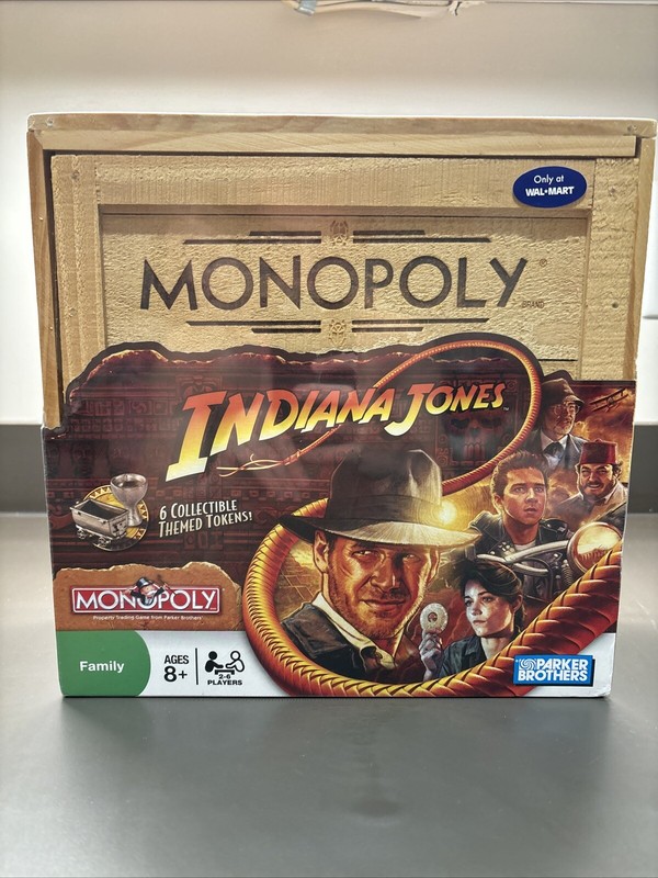 Monopoly: Indiana Jones (2008) Board Game – Board Game Guys