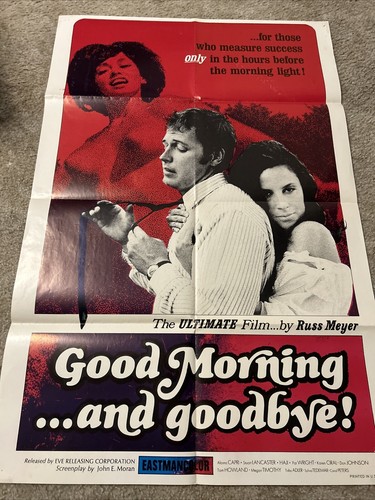 GOOD MORNING....AND GOODBYE ! FOLDED US ONE SHEET POSTER ALAINA CAPRI ...