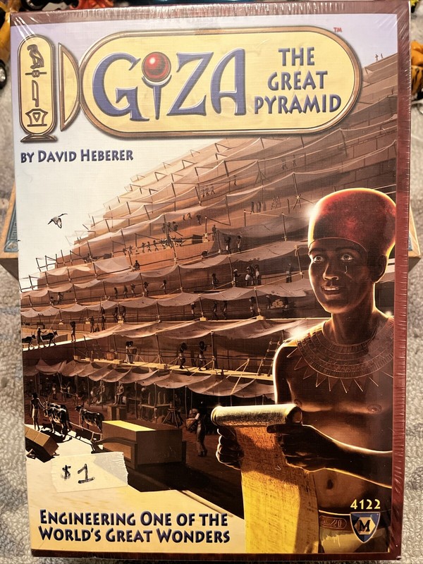 Giza: The Great Pyramid (2012) Board Game – Board Game Guys