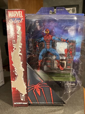 marvel select spider man ps4 figure complete 285320099491