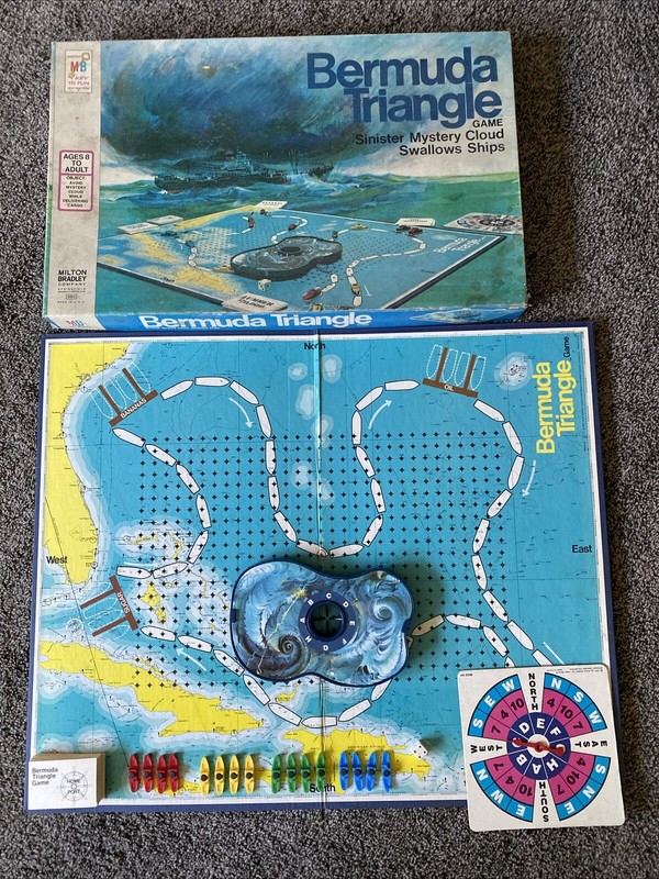 Bermuda Triangle (1975) Board Game – Board Game Guys