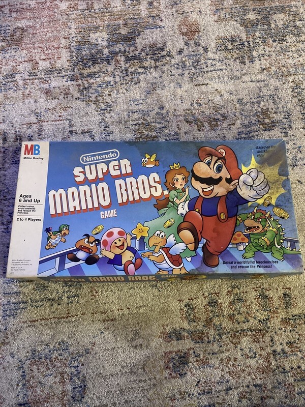 Super Mario Bros. (1988) Board Game – Board Game Guys