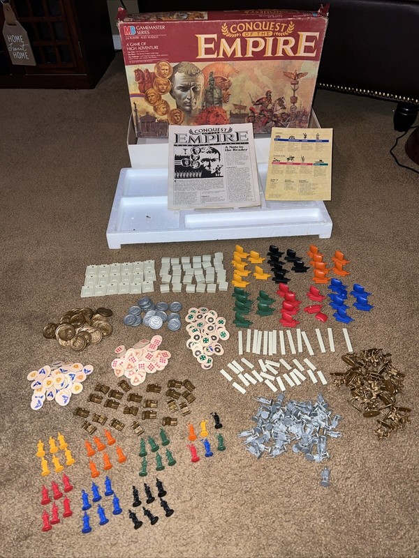 Conquest of the Empire (1984) – Board Game Guys