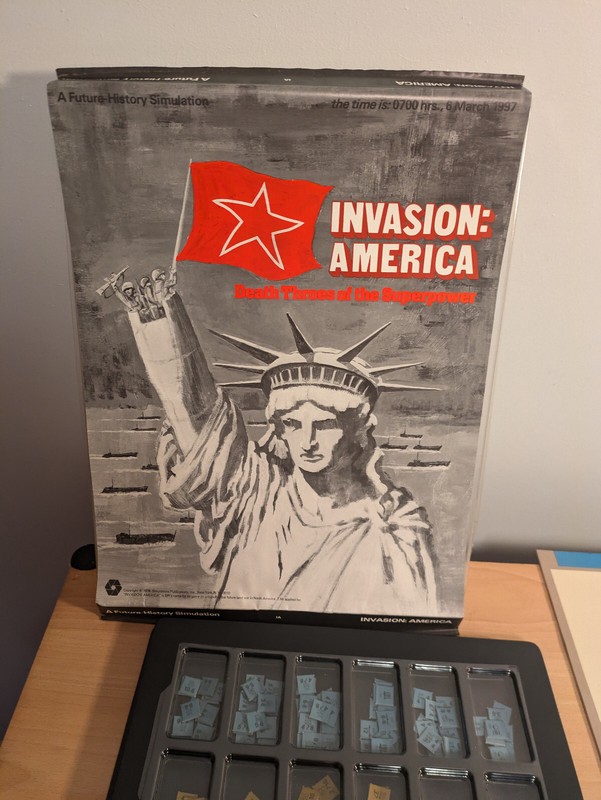 Invasion: America – Death Throes of the Superpower (1976) – Board Game Guys