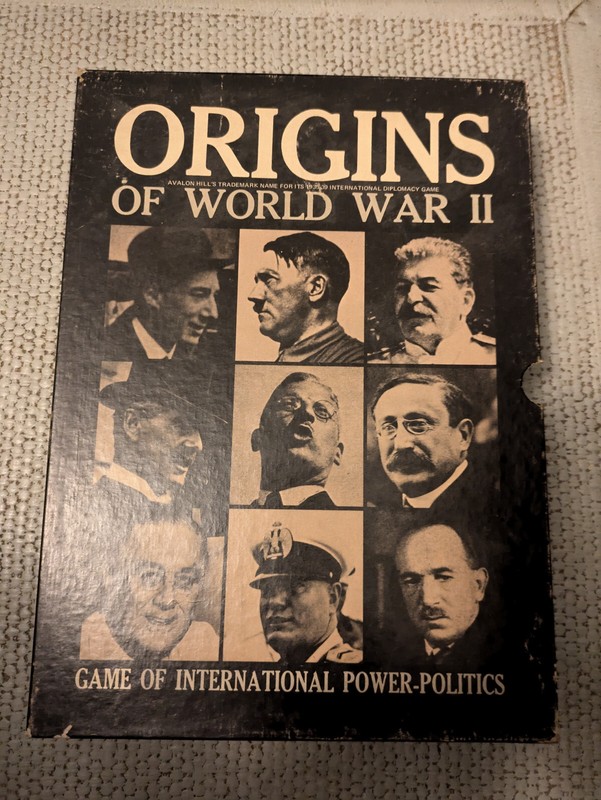 Origins of World War II (1971) – Board Game Guys