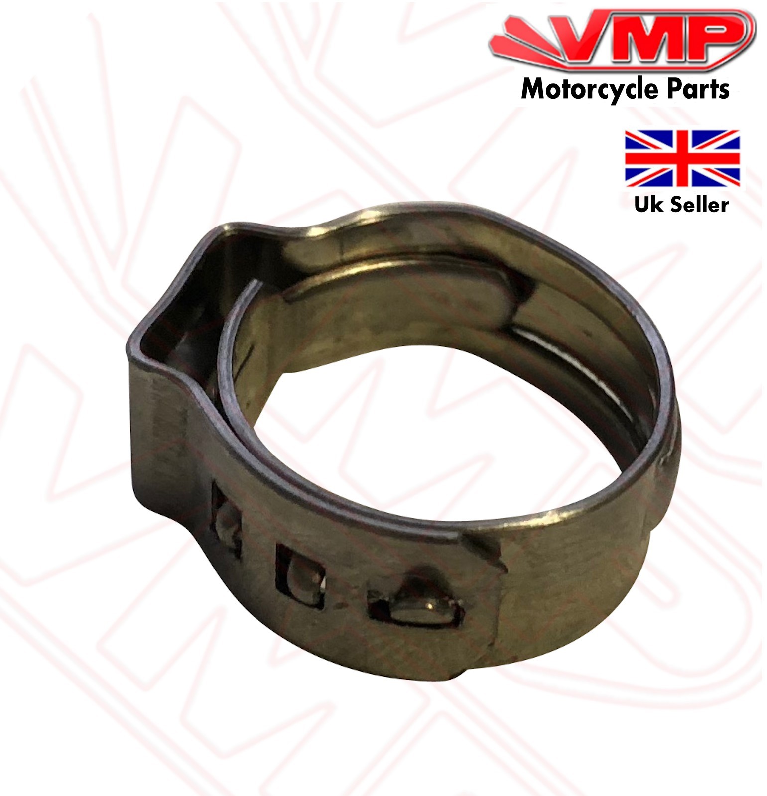 High Pressure Fuel Hose Pipe Crimp Clip Air Silicone Petrol Water 148mm ...