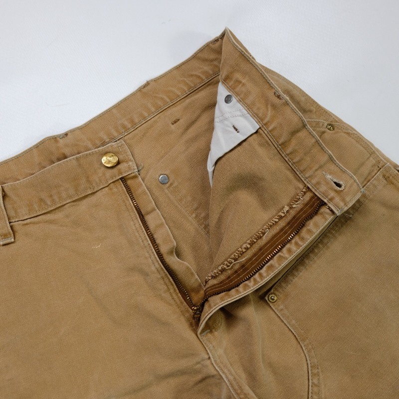 Rare VTG CARHARTT Double Knee Zip Fly Denim Jeans 80s 90s Rare VTG CARHARTT Double Knee Zip Fly Denim Jeans 80s 90s