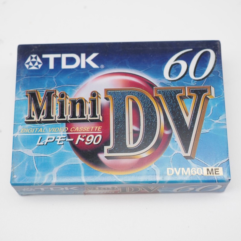 Mini DV Digital Camcorder Video Tape, TDK DVM60ME MiniDV, New, sealedのeBay公認海外通販｜セカイモン