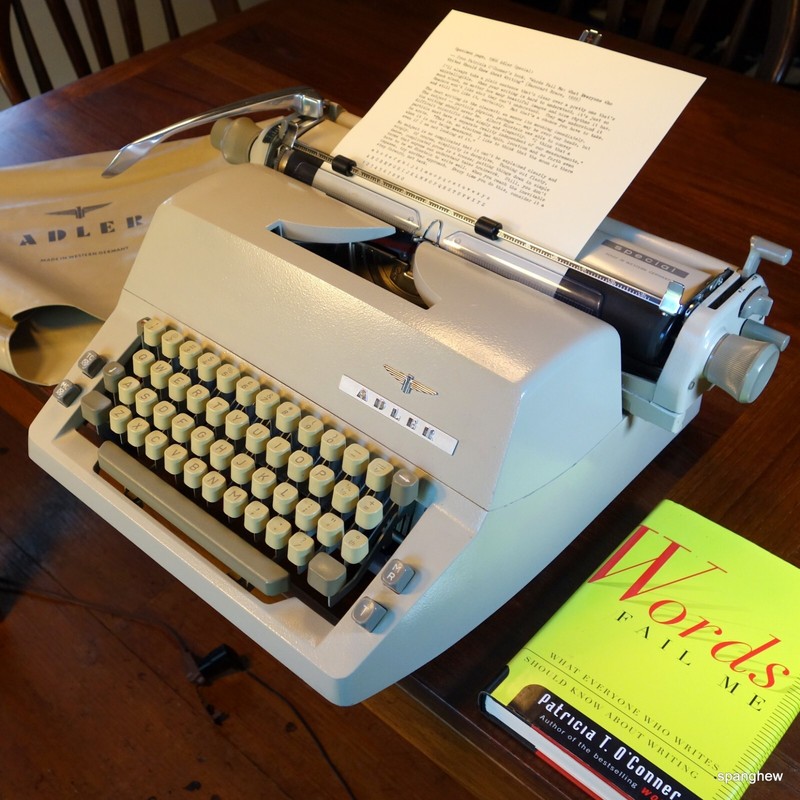 1966 Adler Special on the Typewriter Database