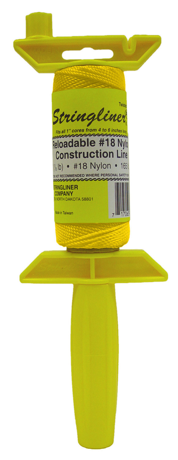 Stringliner Pro 270 Ft. Gold Twisted Nylon Mason Line Reel 25100 for ...