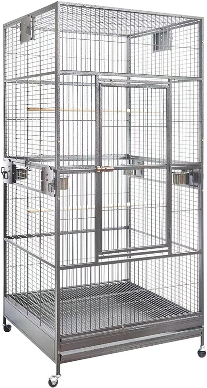 Parrot Aviary H80xw35.5xd35.5 | Xxl Large Bird Flight Cage