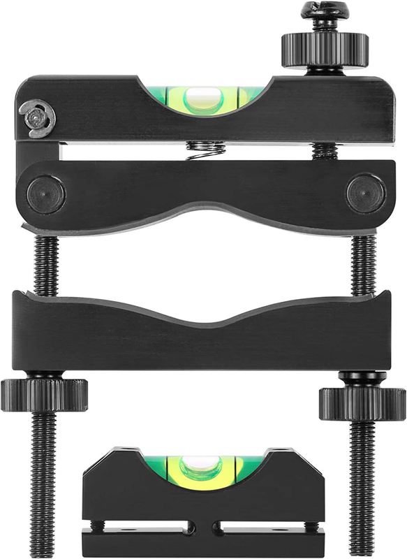 Clip-On Scope Bubble Level w/ barrel clamp, Professional